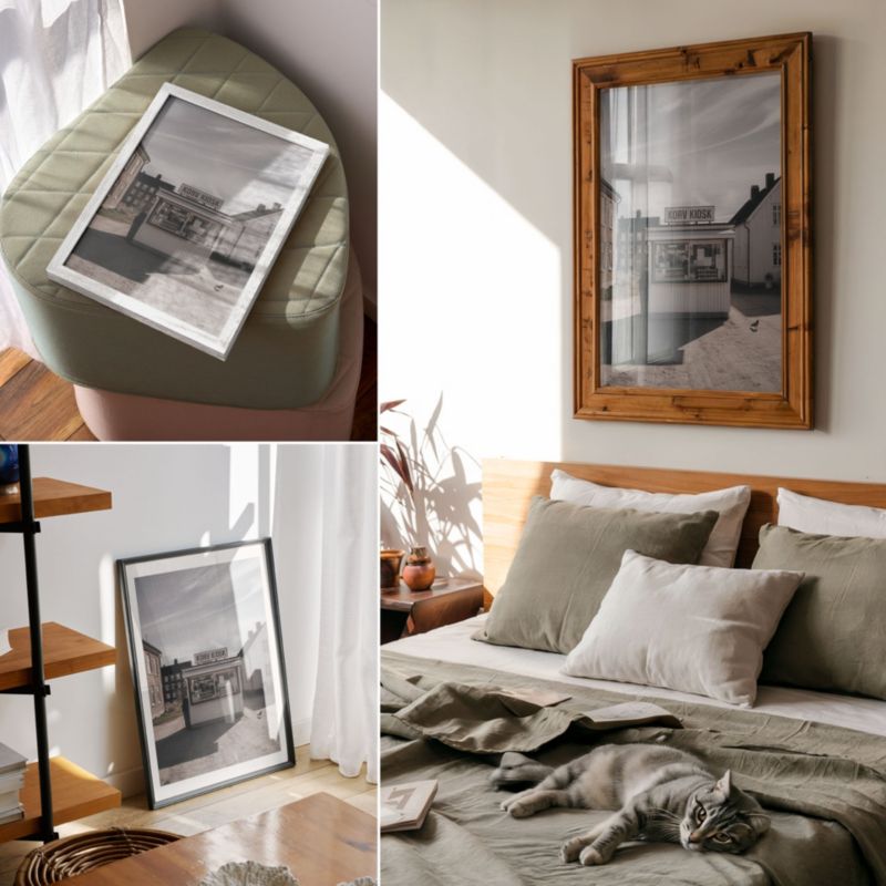 Obraz Plakat Canvas Tulup 29,7x42 cm (A3) Spokojna scena Do salonu ...