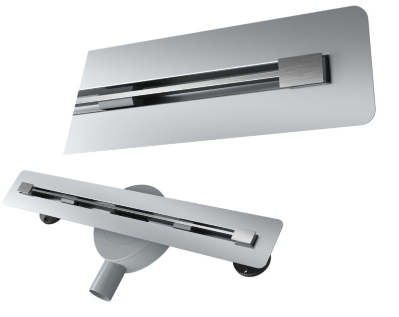 Odpływ Liniowy Pod Płytkę 50cm Granitan Luno Inox Stal 2w1 Prysznic ...