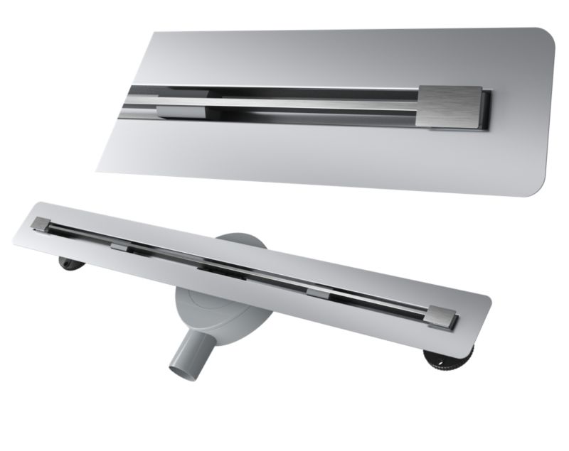 Odpływ Liniowy Pod Płytkę 70cm Granitan Luno Inox Stal 2w1 Prysznic ...