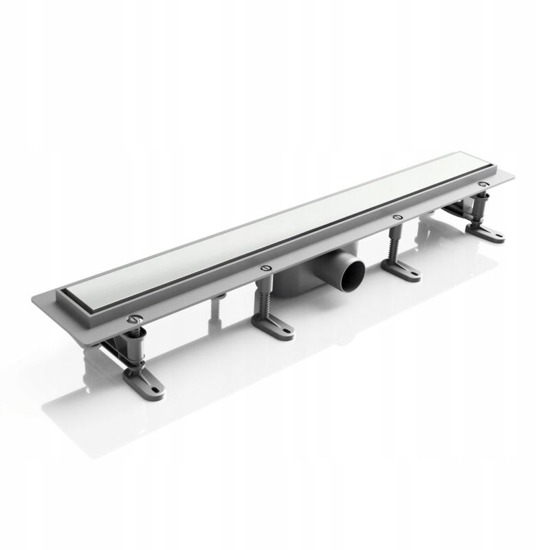Odpływ liniowy prysznicowy Kabi Smart Drain 50 cm metalowa pokrywa 2w1 ...