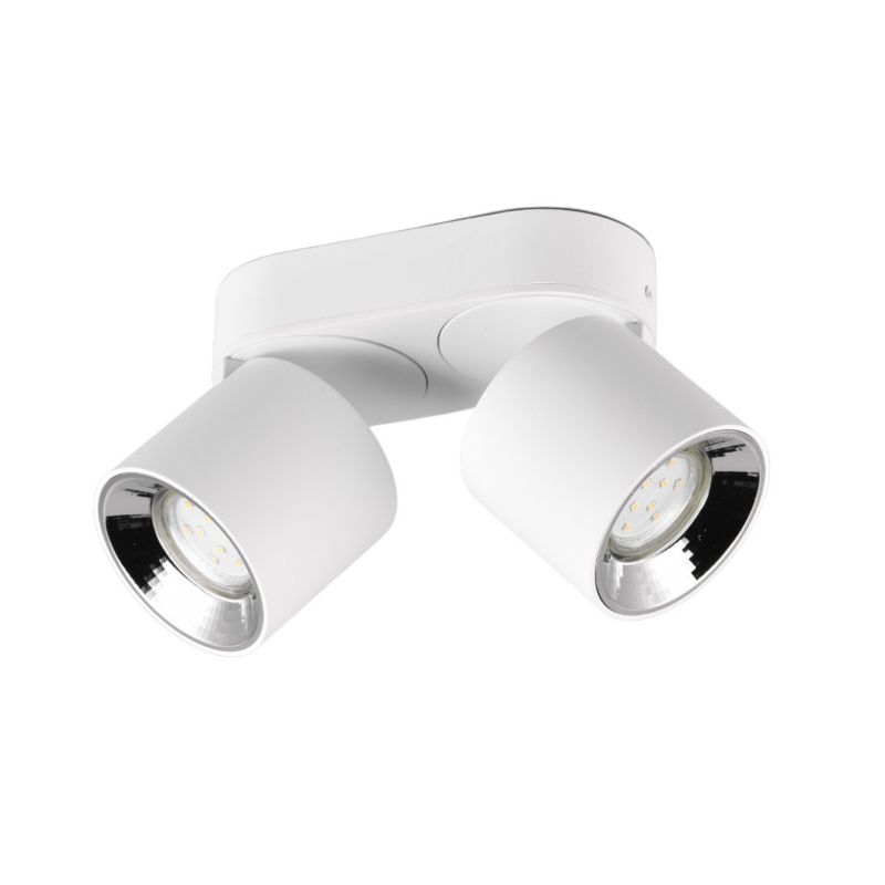 Oprawa sufitowa spot Trio Guayana biały 2 x GU10 x 10W IP20 wym: 12 x ...