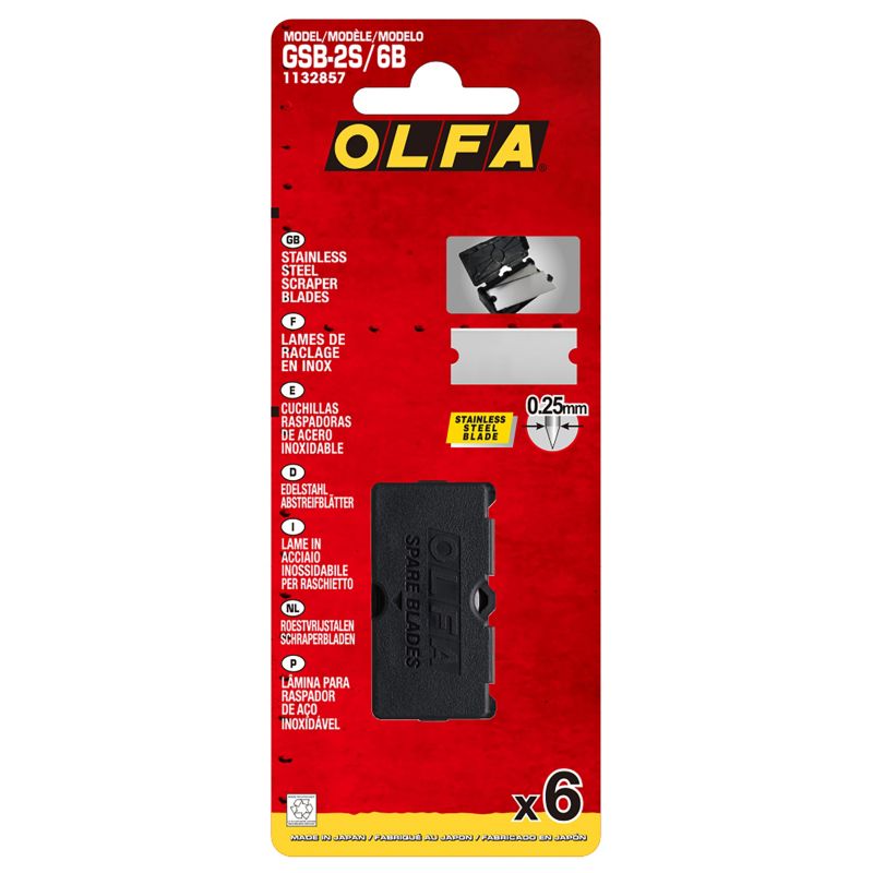 Ostrza nierdzewne do skrobaka Olfa GSR-2 | Majsterkowanie w Castoramie