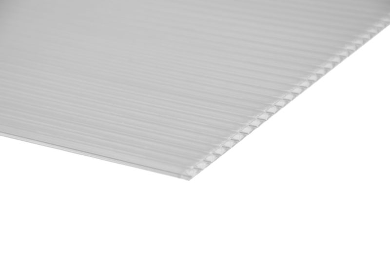 Płyta poliwęglan komorowa Polyxo PC Mleczny multiwall 1050x2000/ 6 mm 1 ...