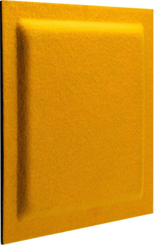 Panel dekoracyjny Decosa 30 x 30 cm filcowy kwadrat musztardowy ...