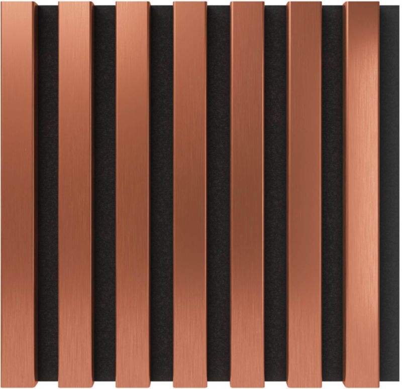 Panel lamelowy akustyczny ścienny mini z filcem Vertical Line MDF 30 x ...