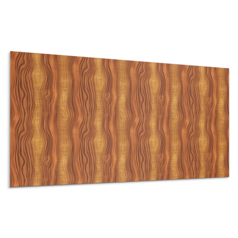 Panel samoprzylepny Wallfluent 100x50 cm Drewniane fale w stylu 1 szt.