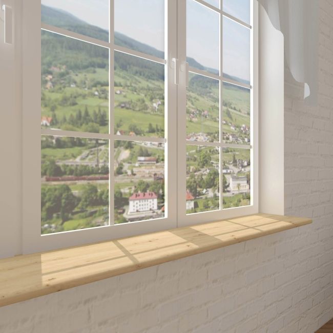 Parapet wewnętrzny Biuro Styl 420 x 30 x 2,8 cm artisan ...