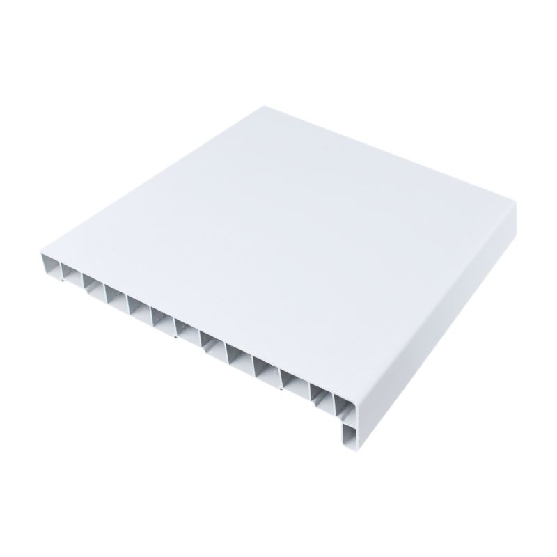 Parapet wewnętrzny PCV Form 20 x 126 cm biały | Majsterkowanie w Castoramie