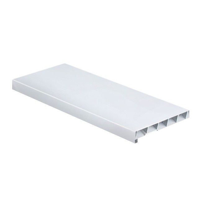 Parapet wewnętrzny PCV Form 25 x 216 cm biały | Majsterkowanie w Castoramie