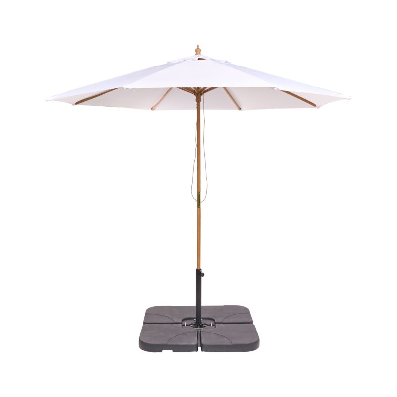 Parasol ogrodowy 270 cm Toscana Złamana biel 1 szt.