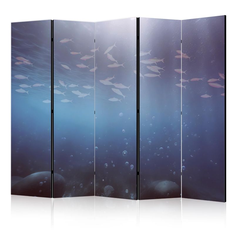 Parawan Muralo Akustyczny Podwodny Świat Ryb Ocean Morze 225x172cm 1 szt.
