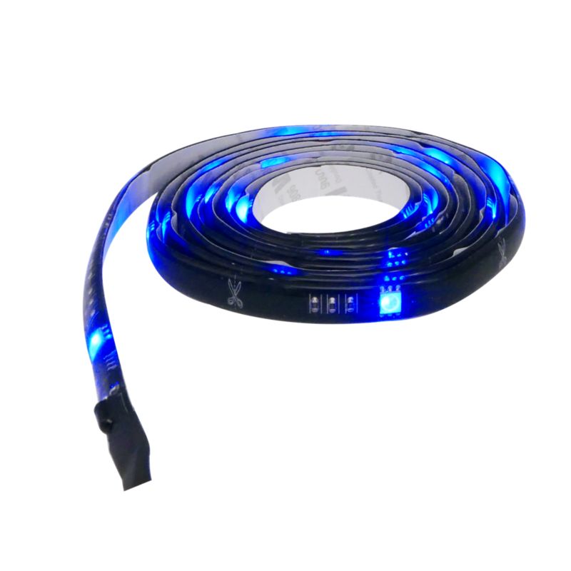 Pasek LED Donzy USB 2 m czarny z pilotem