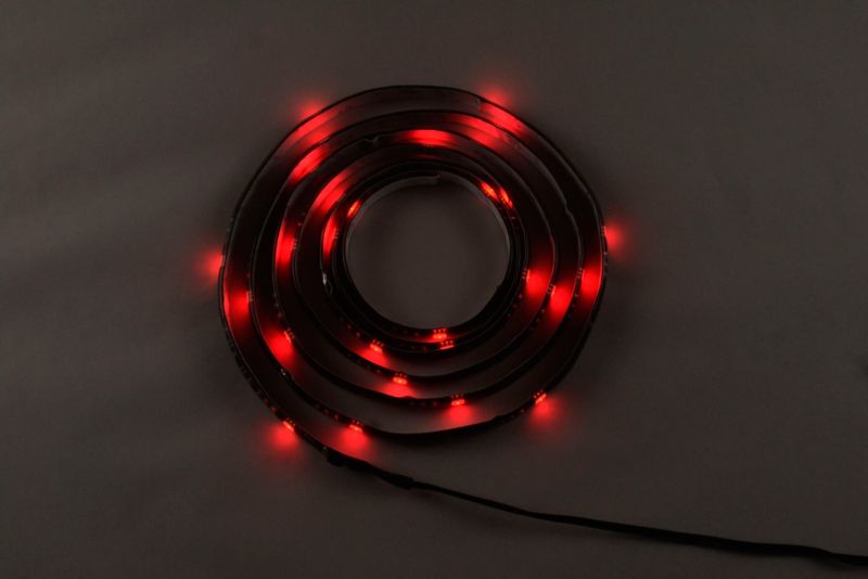 Pasek LED Donzy USB 2 m czarny z pilotem