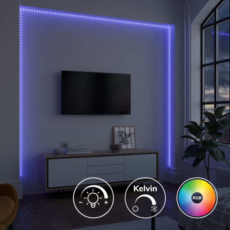 Pasek LED GoodHome Smart RGBW DIM IP65 10 m