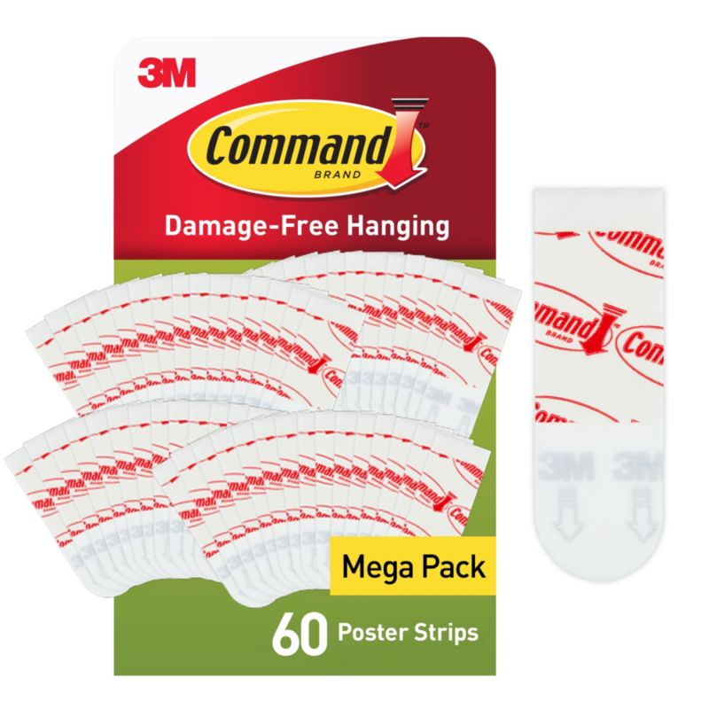 Paski plakatowe Command™ małe 60 szt.