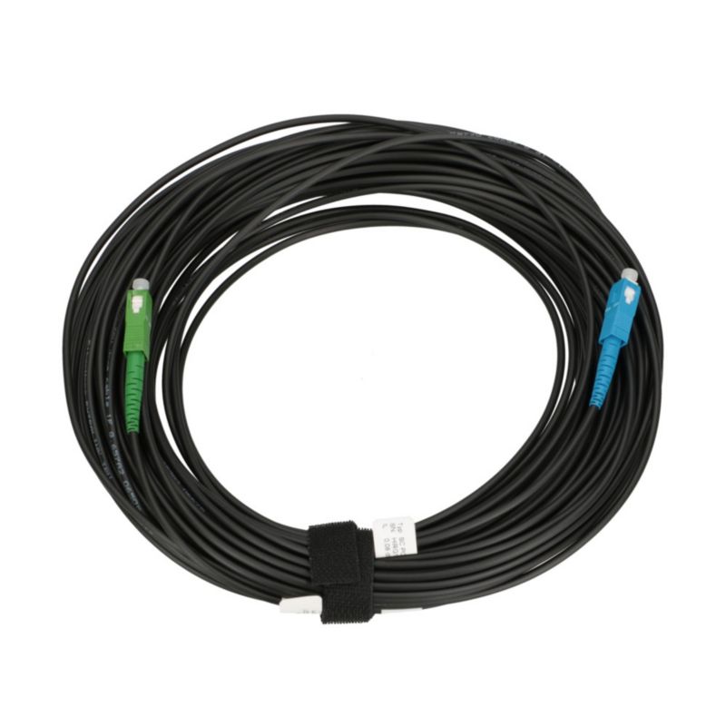 Patchcord Extralink SC/APC-SC/UPC Okrągły, wiszący, jednomodowy, Simplex, G.657A2, 20m 1szt ...