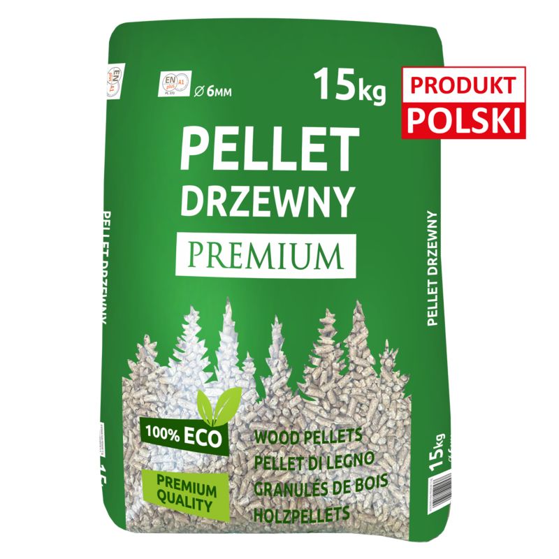 Pellet drzewny Ackerman Premium ENplus A1 15 kg