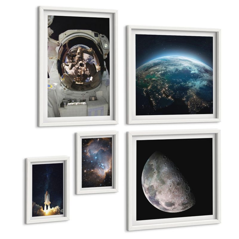 Pięcioczęściowy Zestaw Obrazów ArtPrintCave (2x50x50+2x20x30+40x60cm ...