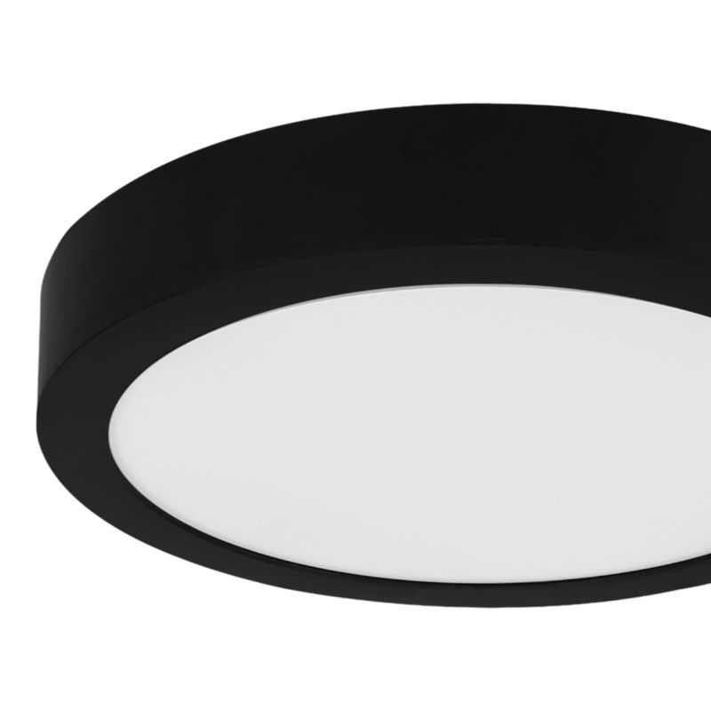 Plafon Boxelder LED 2000 lm 3000 k 28 cm czarny