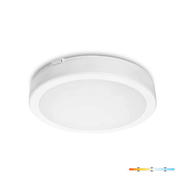 Plafon LED 18W Kobi 3cct IP65 biały 1szt. | Majsterkowanie w Castoramie