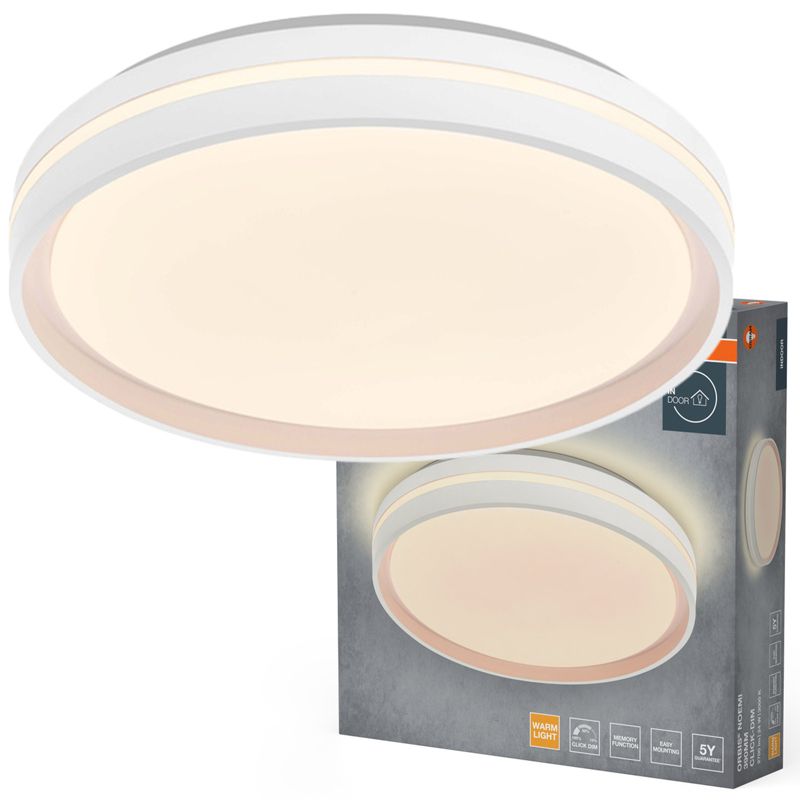 Plafon Osram Orbis Lampa Sufitowa Plafon LED 24W 1450lm 3000K Okrągły ...