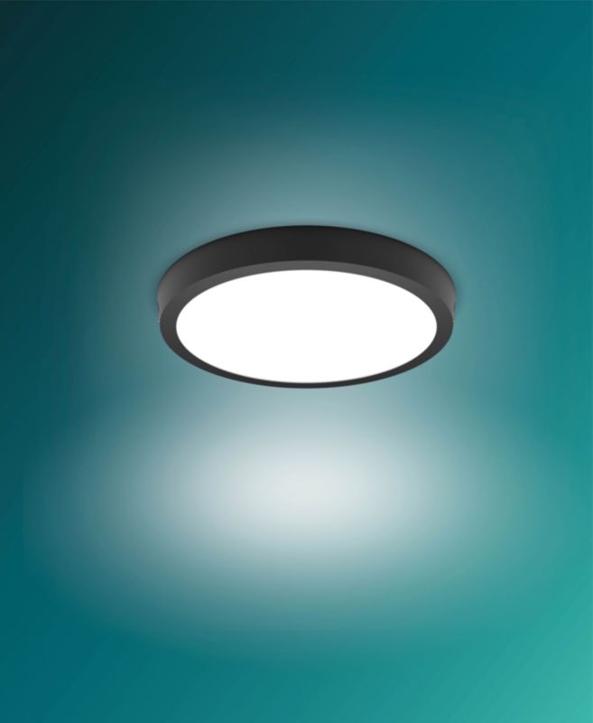 Plafon Philips Magneos okrągły 20 W 2700 K czarny