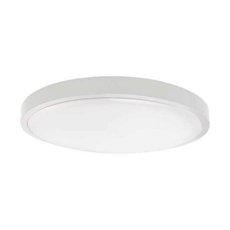 Plafon sufitowy lampa V-TAC biały LED 24W 3000K 2500lm okrągły IP44 wym ...