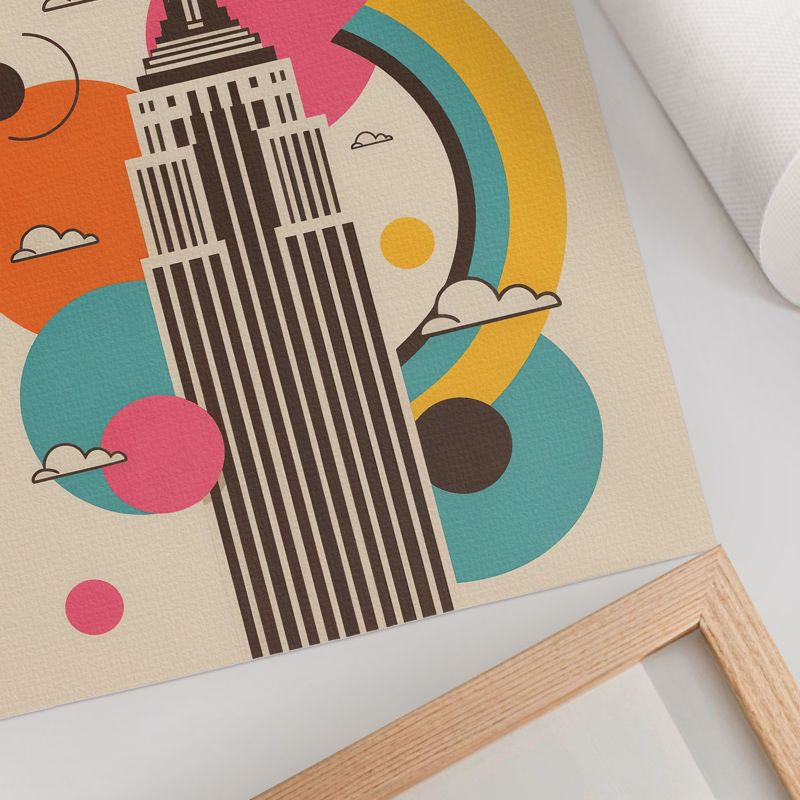 Plakat ArtPrintCave 59,5x84 cm Nowy Jork Marcin Lewandowski 1 szt.