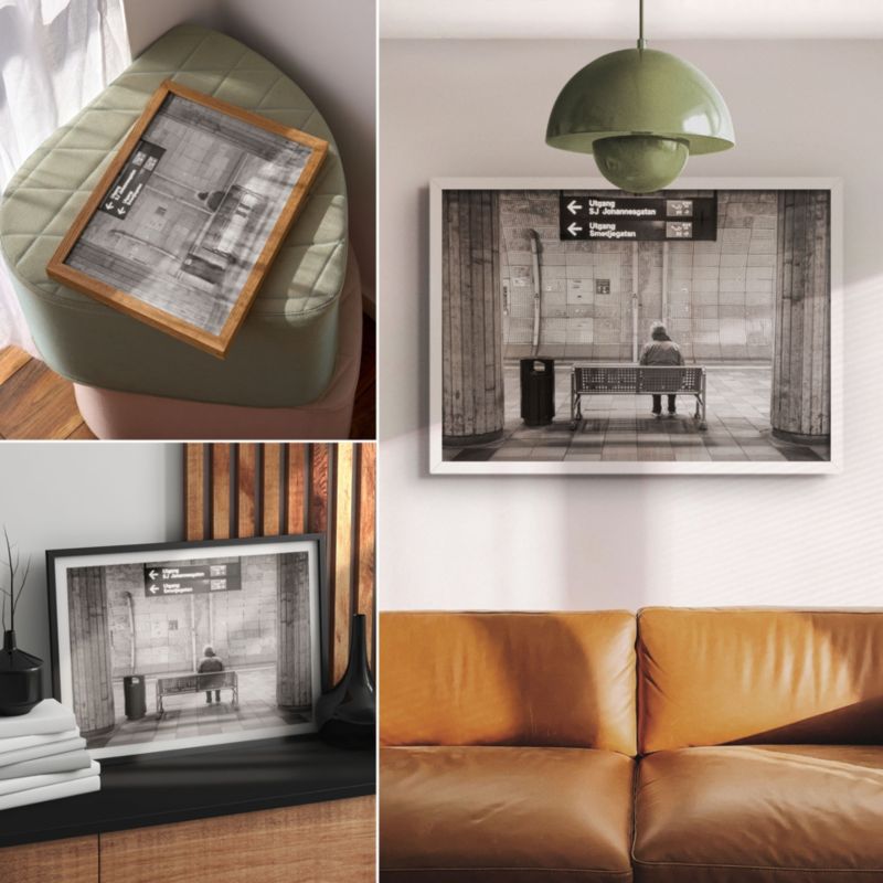 Plakat canvas Wallfluent Format A1 Stacja metra Artysta Leona 1 szt.