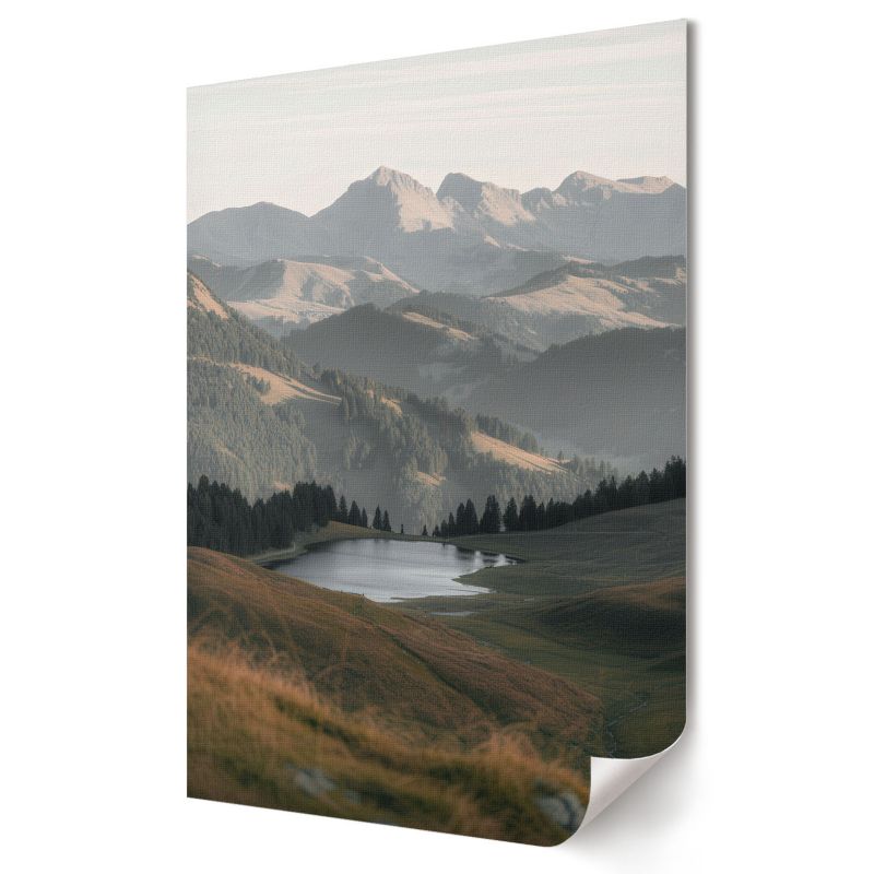 Plakat canvas Wallfluent Format A4 Górski pejzaż Artysta Magnus 1 szt.