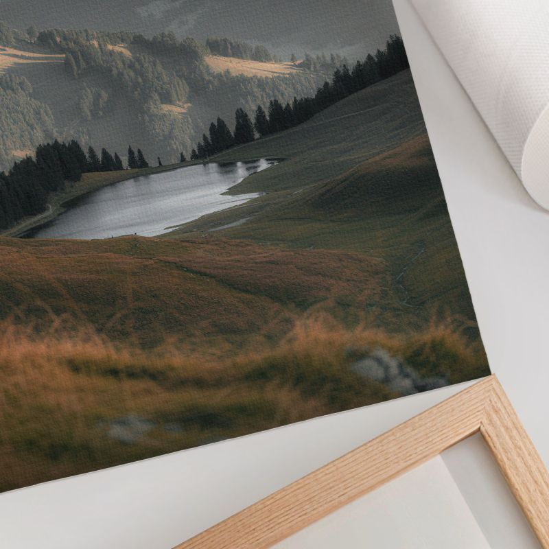 Plakat canvas Wallfluent Format A4 Górski pejzaż Artysta Magnus 1 szt.