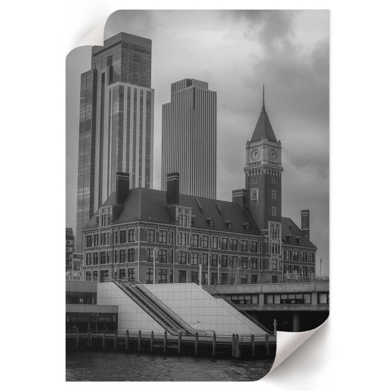 Plakat Dekoracyjny ArtPrintCave 59,5x84 cm Miejska architektura Tesa 1 szt.
