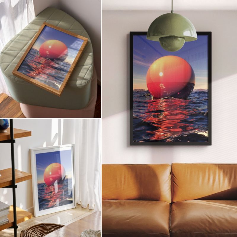 Plakat Do Łazienki ArtPrintCave 59,5x84 cm Słoneczna kula Perspective ...
