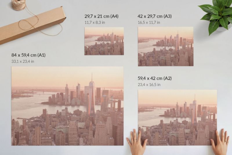 Plakat Do Pokoju Dziecka ArtPrintCave 42x29,7 cm Miejska panorama ...