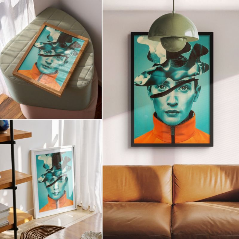 Plakat Na Ścianę ArtPrintCave 21x29,7 cm Surrealistyczny portret ...