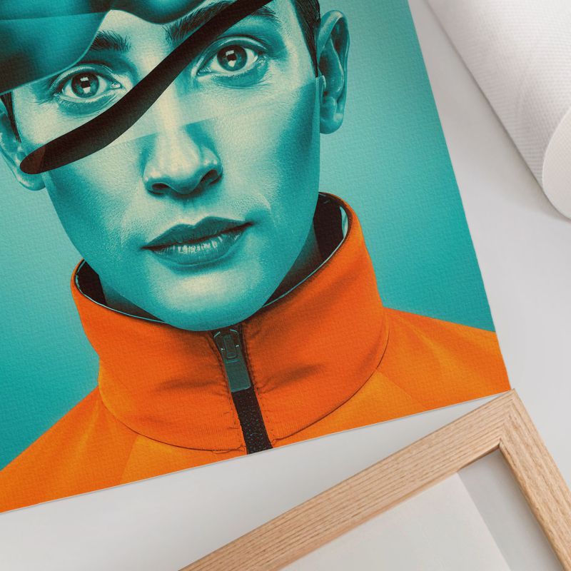 Plakat Na Ścianę ArtPrintCave 21x29,7 cm Surrealistyczny portret ...