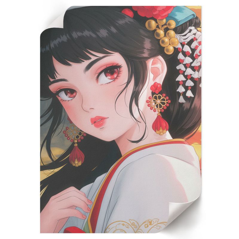 Plakat Na Ścianę ArtPrintCave 29,7x42 cm Spojrzenie anime Karol Pawlak ...