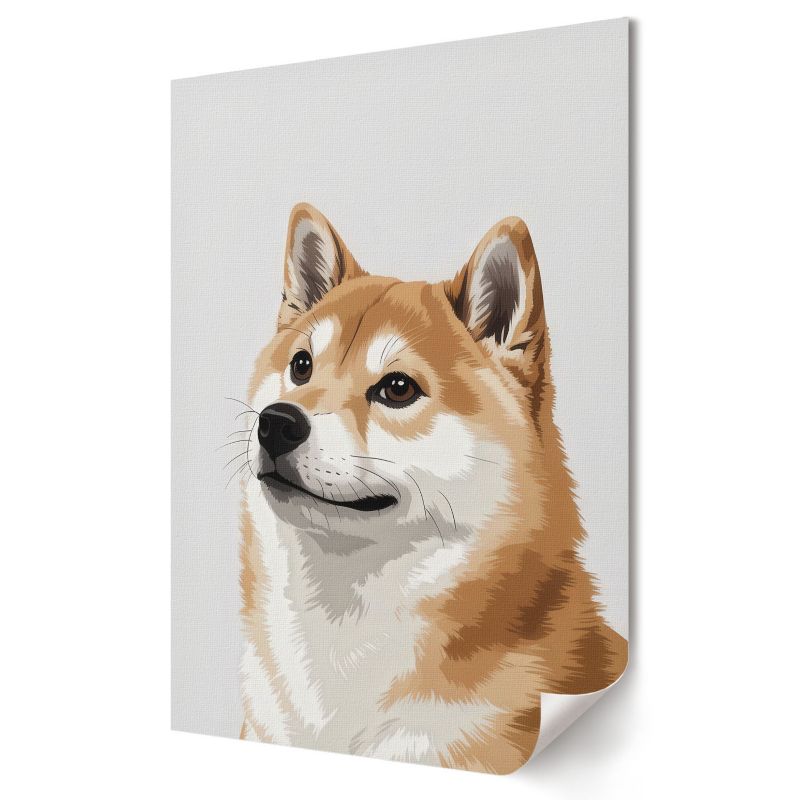 Plakat na ścianę Wallfluent Format A2 Pieseł - portret Formacja ...