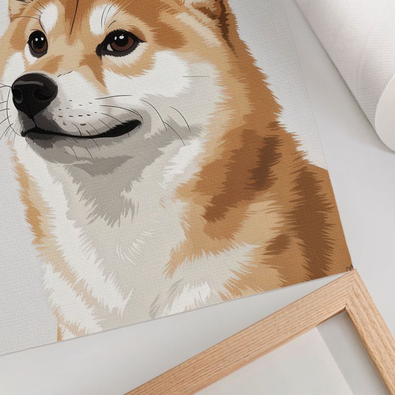 Plakat na ścianę Wallfluent Format A2 Pieseł - portret Formacja ...