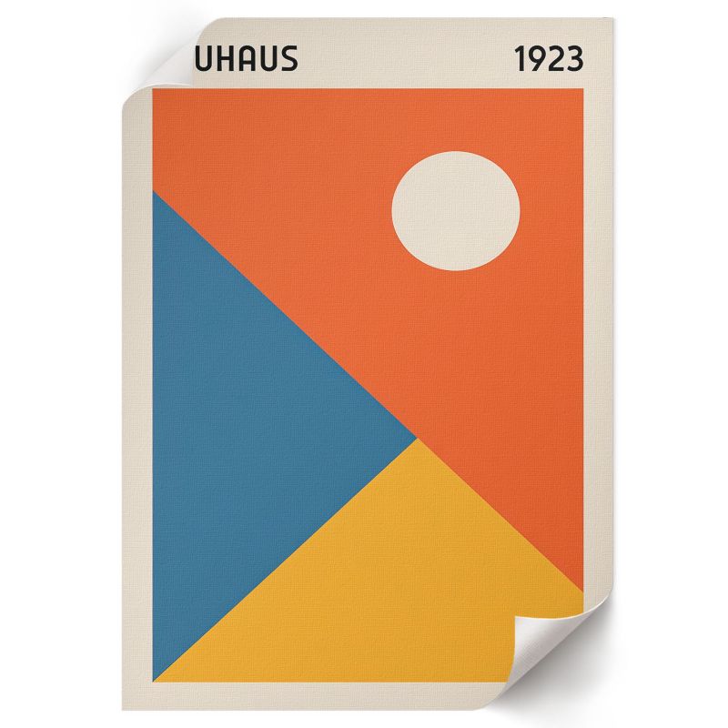 Plakat Na Płótnie ArtPrintCave 59,5x84 cm Bauhaus ilustracja Kangaroo 1 ...