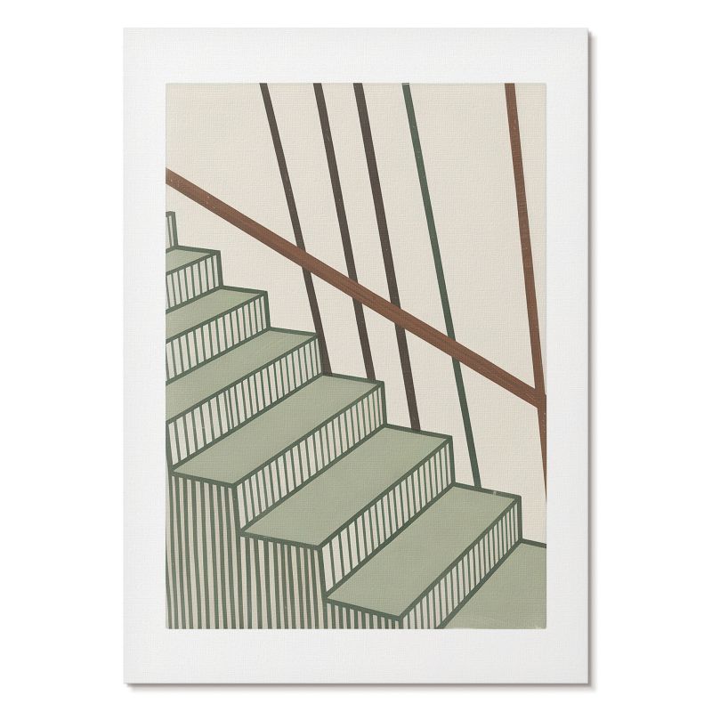 Plakat na Płótnie Tulup 29,7x42 cm (A3) Schody rysunek Do biura, salonu ...