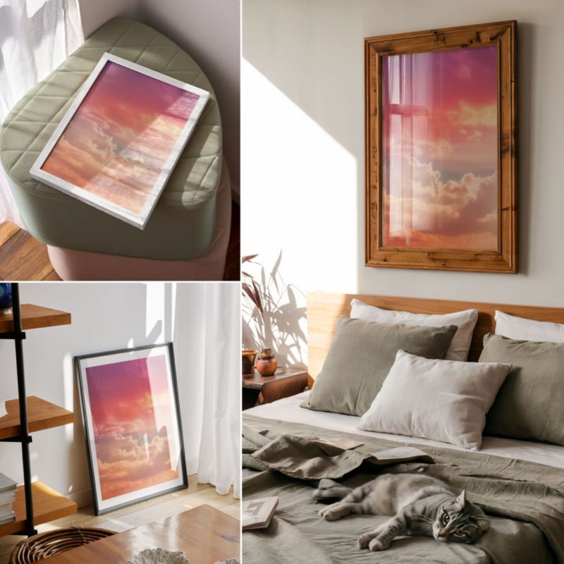Plakat na płótnie Wallfluent Format A2 Zachód słońca Artysta Magnus 1 szt.