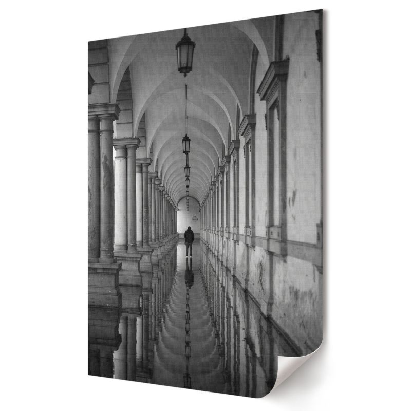 Plakat Wallfluent Format A4 Architektoniczna symetria Kolektyw Visual ...