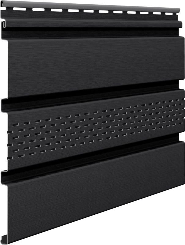 Podbitka perforowana PCV VOX grafitowa 8,10 m2 | Majsterkowanie w ...