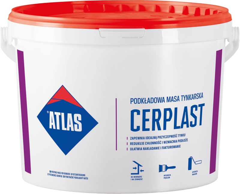 Podkład pod tynki Atlas Cerplast 25 kg | Majsterkowanie w Castoramie