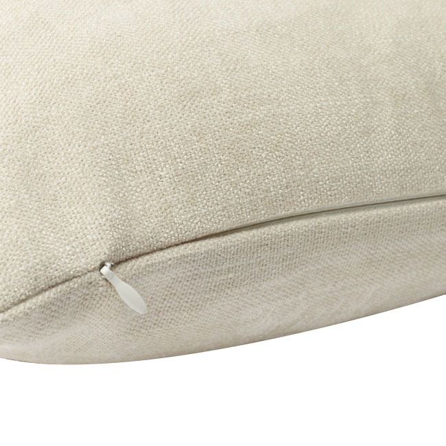 Poduszka GoodHome Pahea 45 x 45 cm beżowa