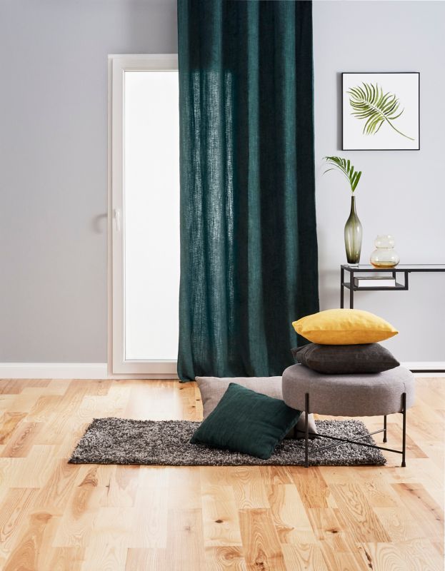 Poduszka GoodHome Pahea 45 x 45 cm musztardowa