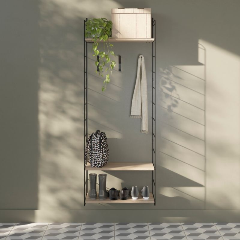 Półka GoodHome Rigga 29 x 60 cm dąb