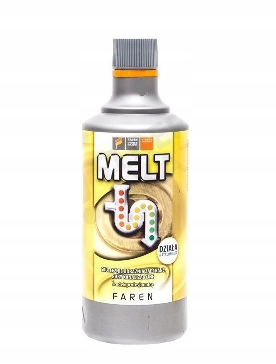 Preparat do odblokowania zatkanych rur kanalizacyjnych Melt 750 ml