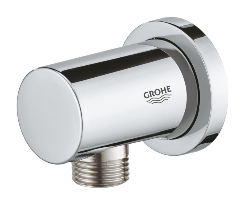 Przyłącze kątowe Grohe Rainshower chrom 1/2" StarLight, trwała powłoka, 1 szt.